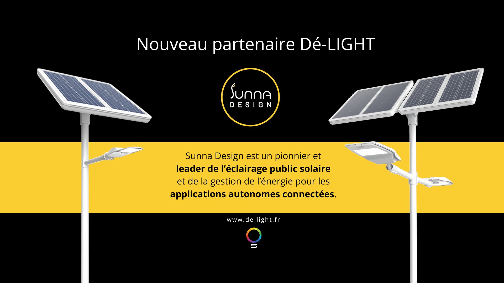 Notre nouveau partenaire Sunna Design - Dé-LIGHT